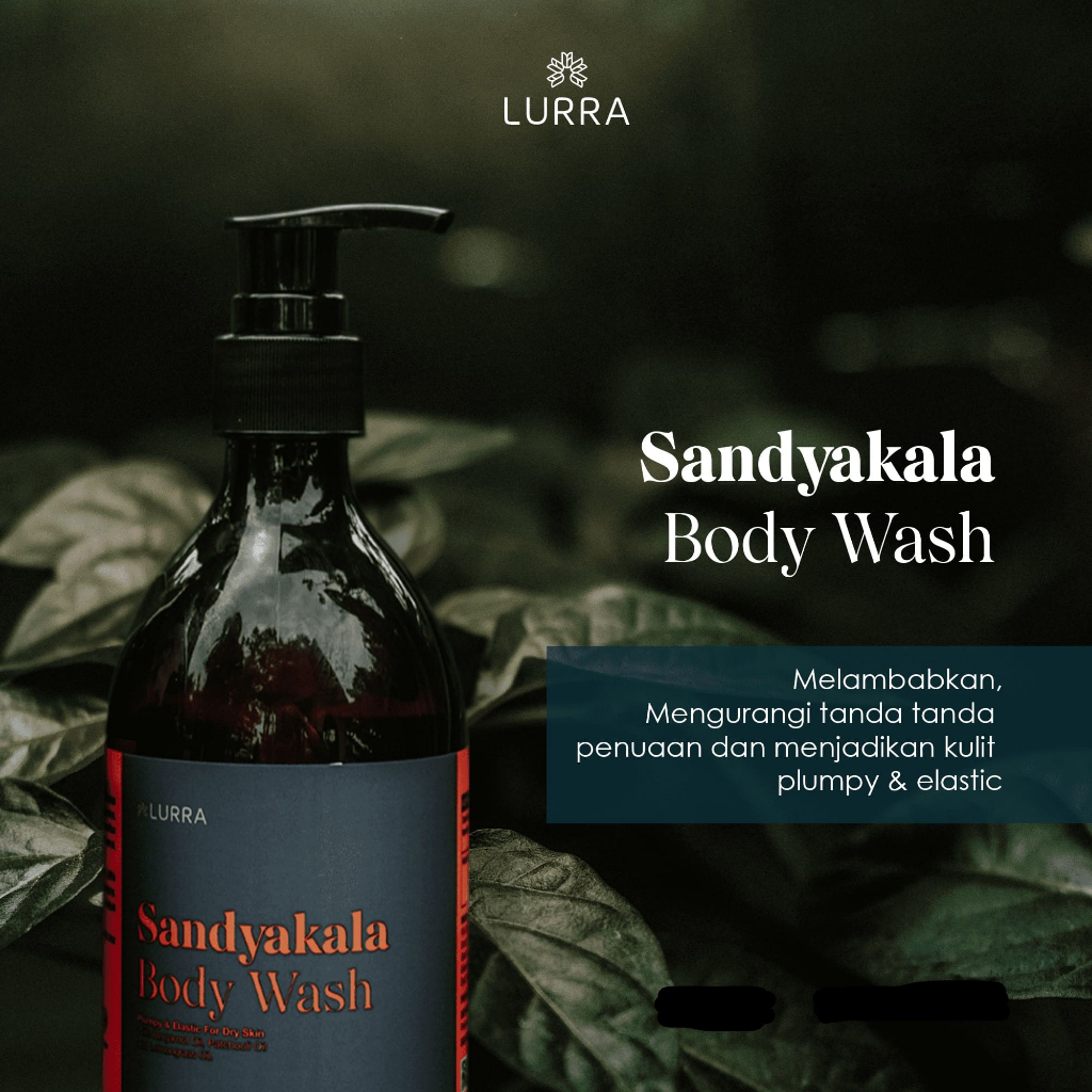 Jual Sabun Mandi Cair Botol Body Wash Sandyakala Lurra 300ml | Shopee ...