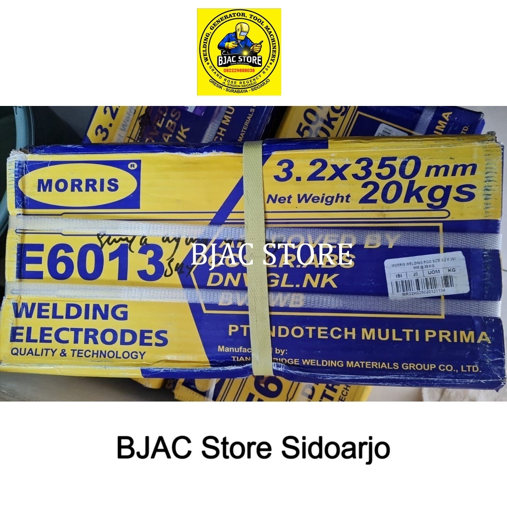 Jual Kawat Las E6013 Morris 3,2 x 350mm | Shopee Indonesia