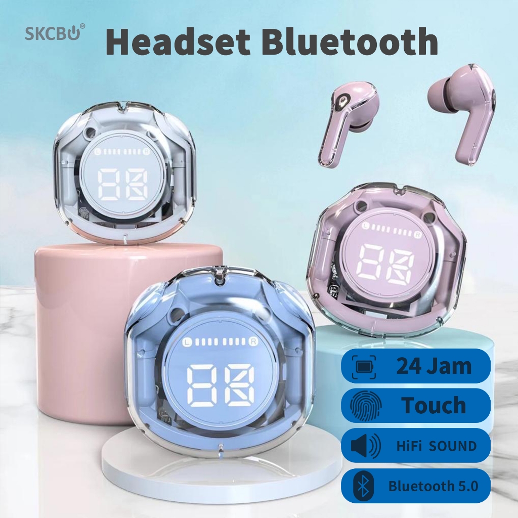 Jual SKCBO UItrapods Pro Headset Bluetooth TWS Wireless Headphone ...