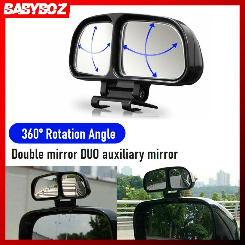 Jual BABYBOZ - TAMBAHAN SPION DOUBLE MIRROR 360 ROTATION ANGLE DAPAT DI ...