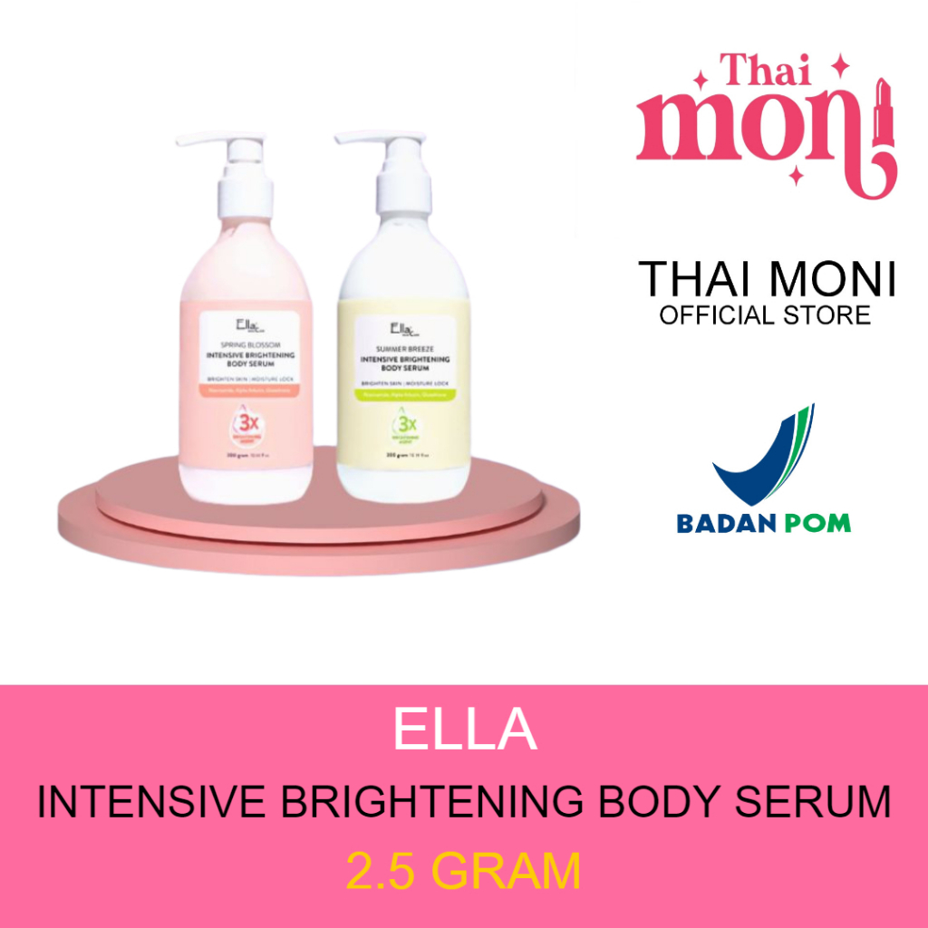 Jual Ella Skincare Spring Blossom & Summer Breeze Intensive Brightening ...