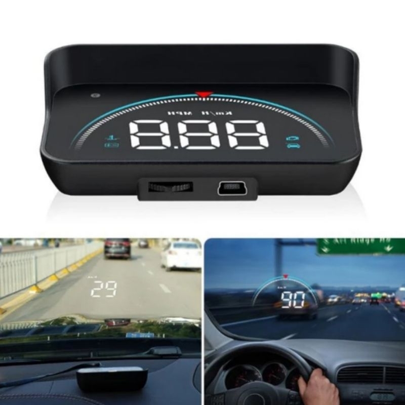 Jual Head Up Display M8 Digital Car Instrument Speed Meter OBD2 ...