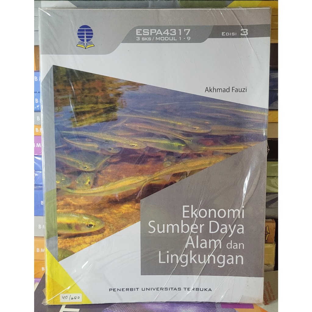 Jual BUKU UNIVERSITAS TERBUKA - EKONOMI SUMBER DAYA ALAM DAN LINGKUNGAN EDISI 3 | Shopee Indonesia