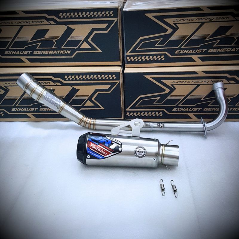 Jual knalpot racing kenalpot RBT GTX karisma Suprax 125 grend Supra 100 ...