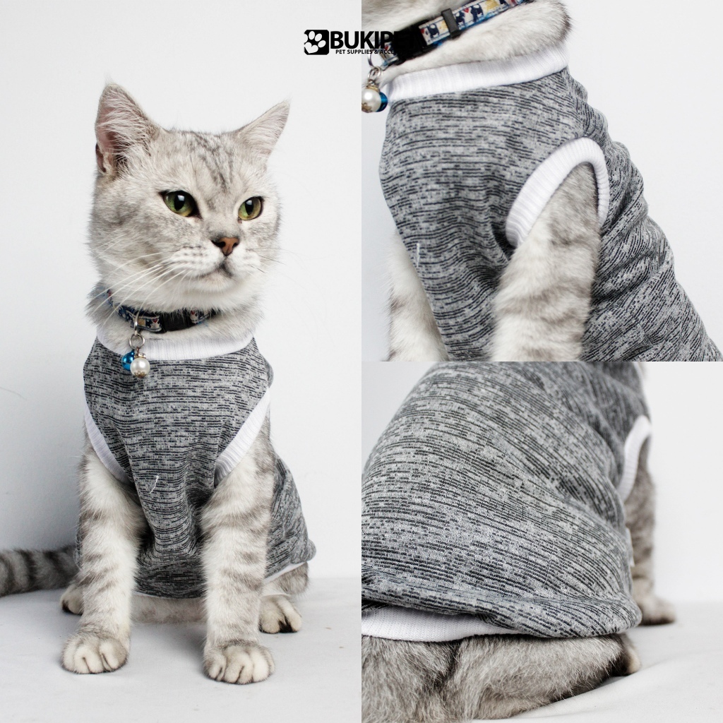 Jual Baju Kaos Kucing ZERO TANK - Pakaian Kucing Anjing BUKIPET - Baju ...