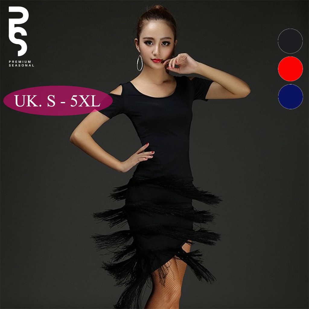 Jual Atasan Two Shoulder - Baju Wanita Spandex Tari / Line Dance ...