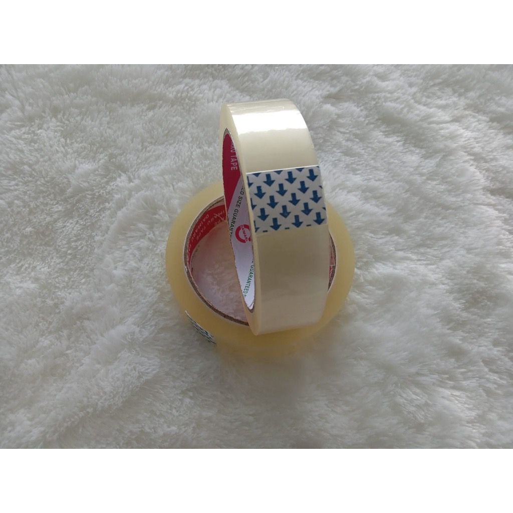 Jual Isolasi Bening / Isolasi Kecil / Daimaru 24x72 yard | Shopee Indonesia