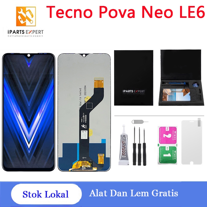 Jual IPARTSEXPERT LCD Asli untuk Tecno Pova Neo LE6 LE6h Tampilan LCD ...