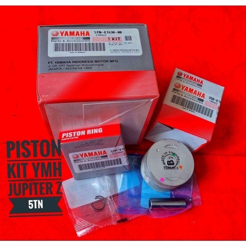 Jual PISTON SEHER SEKER KIT 5TN JUPITER Z STD s/d 100 ORIGINAL ORI ASLI ...