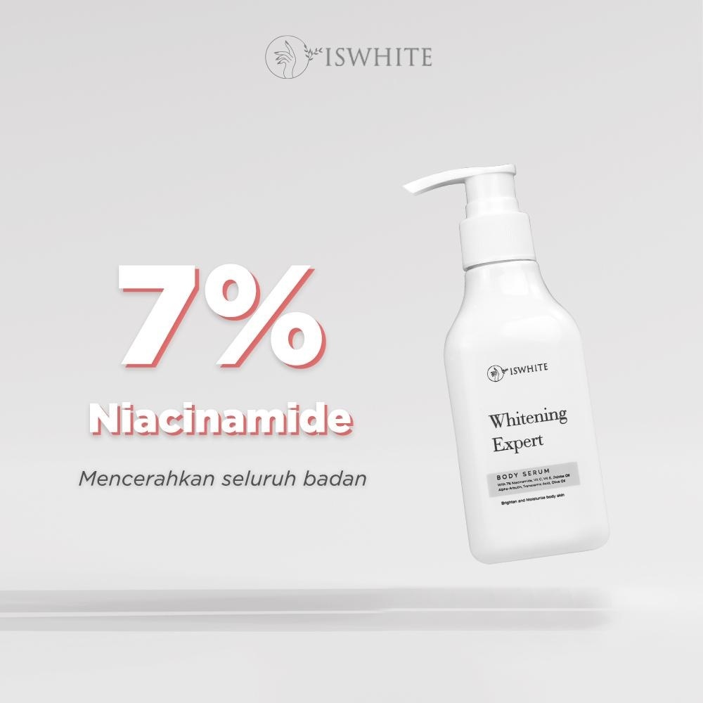 Jual IsWhite Whitening Exprt BodySerum 200ml | Shopee Indonesia