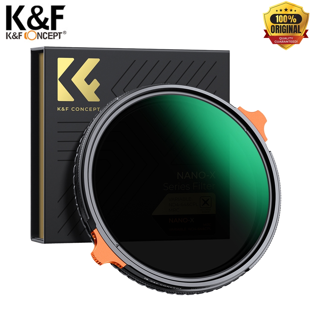 Jual K&F Concept Filter Lensa 2in1 Filter CPL+ND4-64 Nano X Series ...