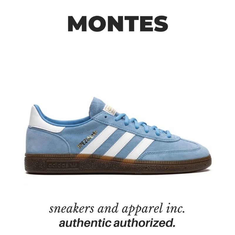 Jual Sepatu Adidas Handball Spezial Ice Blue Light Blue Original Resmi ...