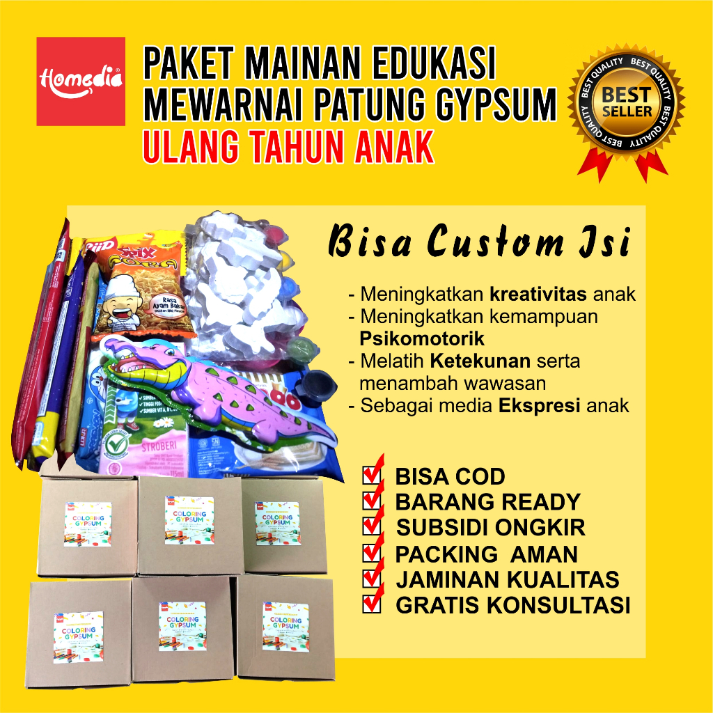 Jual Kado Snack Kado Jajan Paket Mainan Anak Mainan Edukasi Melukis ...