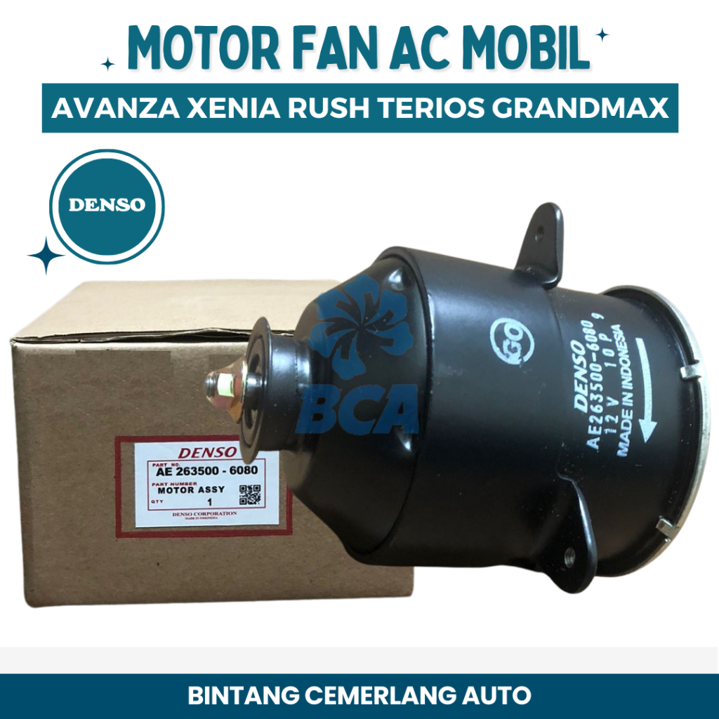 Jual MOTOR FAN AC Mobil Avanza Xenia Rush Terios Granmax MOTORFAN DENSO | Shopee Indonesia