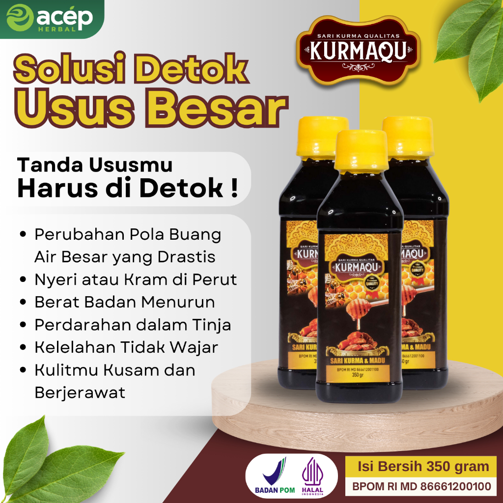 Jual Solusi Usus Kotor - Detok Usus Besar ! Kurmaqu - Madu dan Sari ...