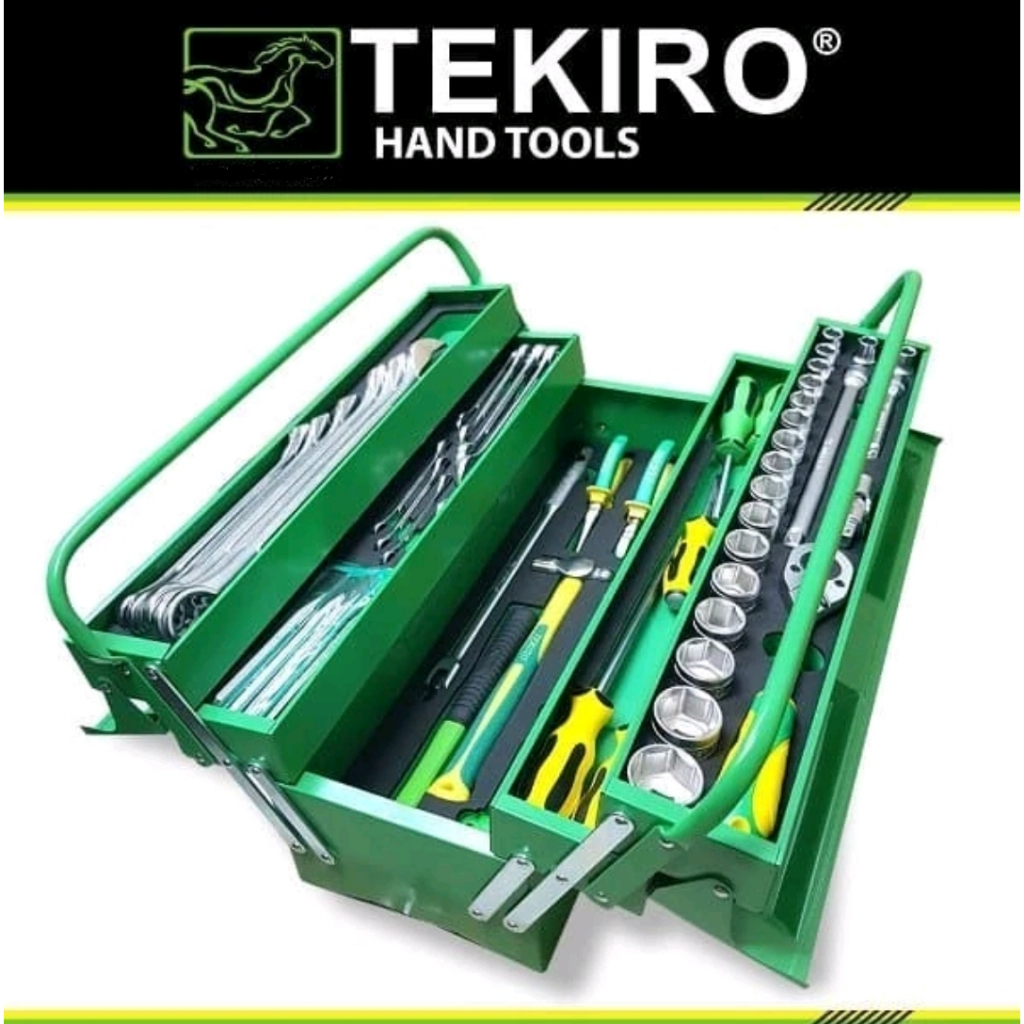 Jual TEKIRO TOOL BOX SET 66 PCS / MEKANIK TOOLS 66 PCS / TOOLS ALAT PERKAKAS | Shopee Indonesia