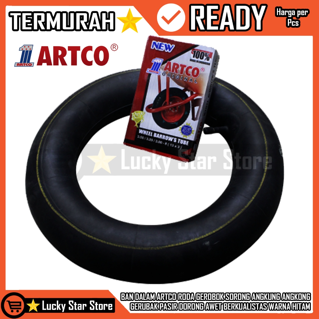 Jual BAN DALAM ARTCO RODA GEROBOK SORONG ANGKUNG ANGKONG GERUBAK PASIR ...