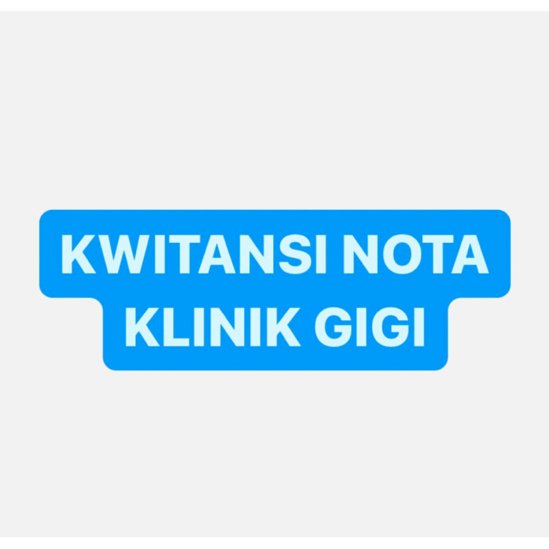 Jual Kwitansi Nota Klinik Reimburse Gigi JAKARTA DEPOK TANGSEL | Shopee ...