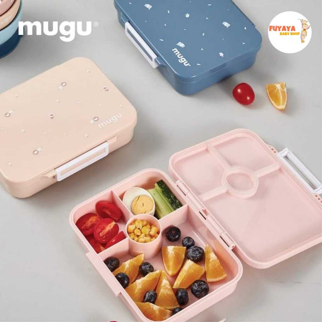 Jual MUGU Hearts Mate Tritan Bento Box / Tempat Bekal Makan Anak ...