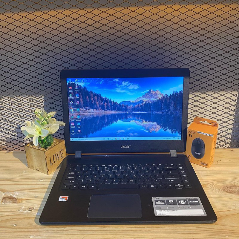 Jual ACER ASPIRE 3-A314 amd A4-9120e ram 4gb hdd 500gb | Shopee Indonesia