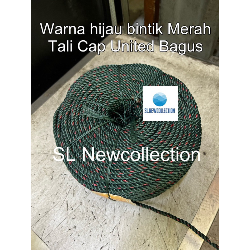 Jual Tali Tambang ukuran 5 mm Merk UNITED / HARGA 1 ROL MURAH | Shopee ...