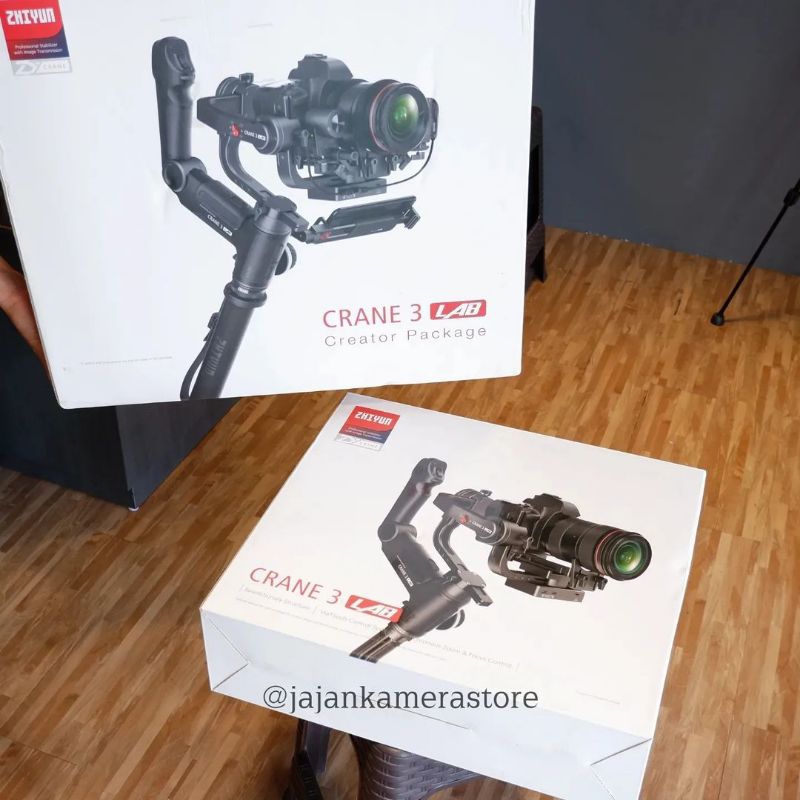 Jual ZHIYUN CRANE 3 LAB CREATOR PACKAGE MULUS FULLSET | Shopee Indonesia