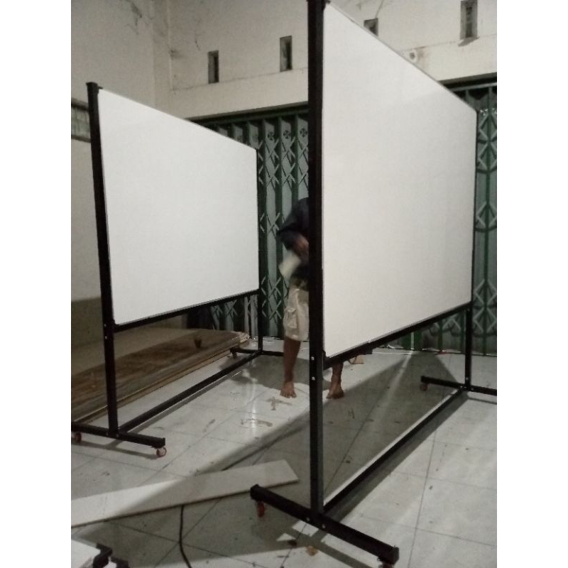 Jual WHITEBOARD STANDING 120 x 200 | Papan tulis dengan kaki 120 x 200 ...