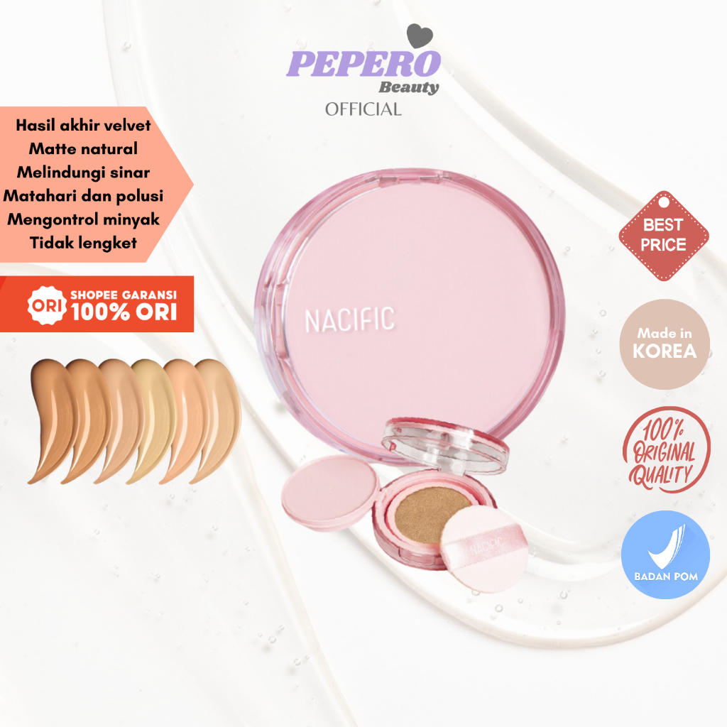 Jual NACIFIC Secret Mood Velvet Cushion | Shopee Indonesia