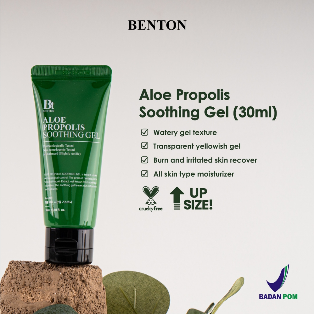 Jual Benton Aloe Propolis Soothing Gel 30ml (Deluxe Size) | Shopee ...