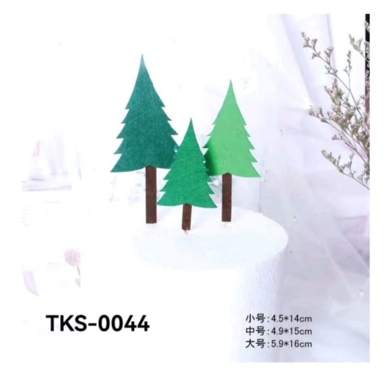 Jual Topper Tusuk Pohon Set 3 YM (1pak) | Shopee Indonesia