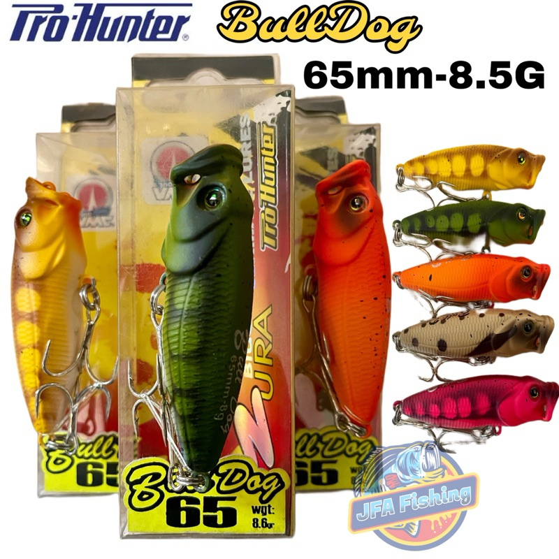 Jual Popper ProHunter BULLDOG Ultimate Lures 65mm-8.5G | Shopee Indonesia