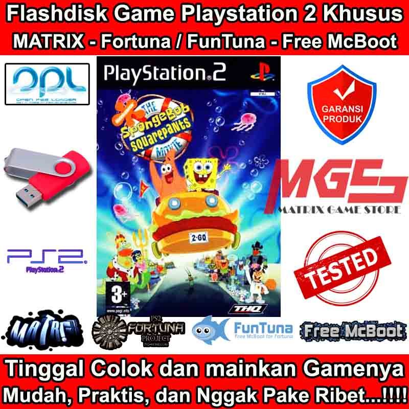 Jual Flashdisk Game PS2 PS 2 SpongeBob SquarePants - TheMovie | Shopee ...
