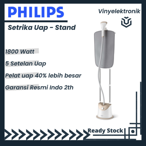 Jual Philips Garment Steamer GC488/60 Standing Setrika Uap Berdiri GC ...