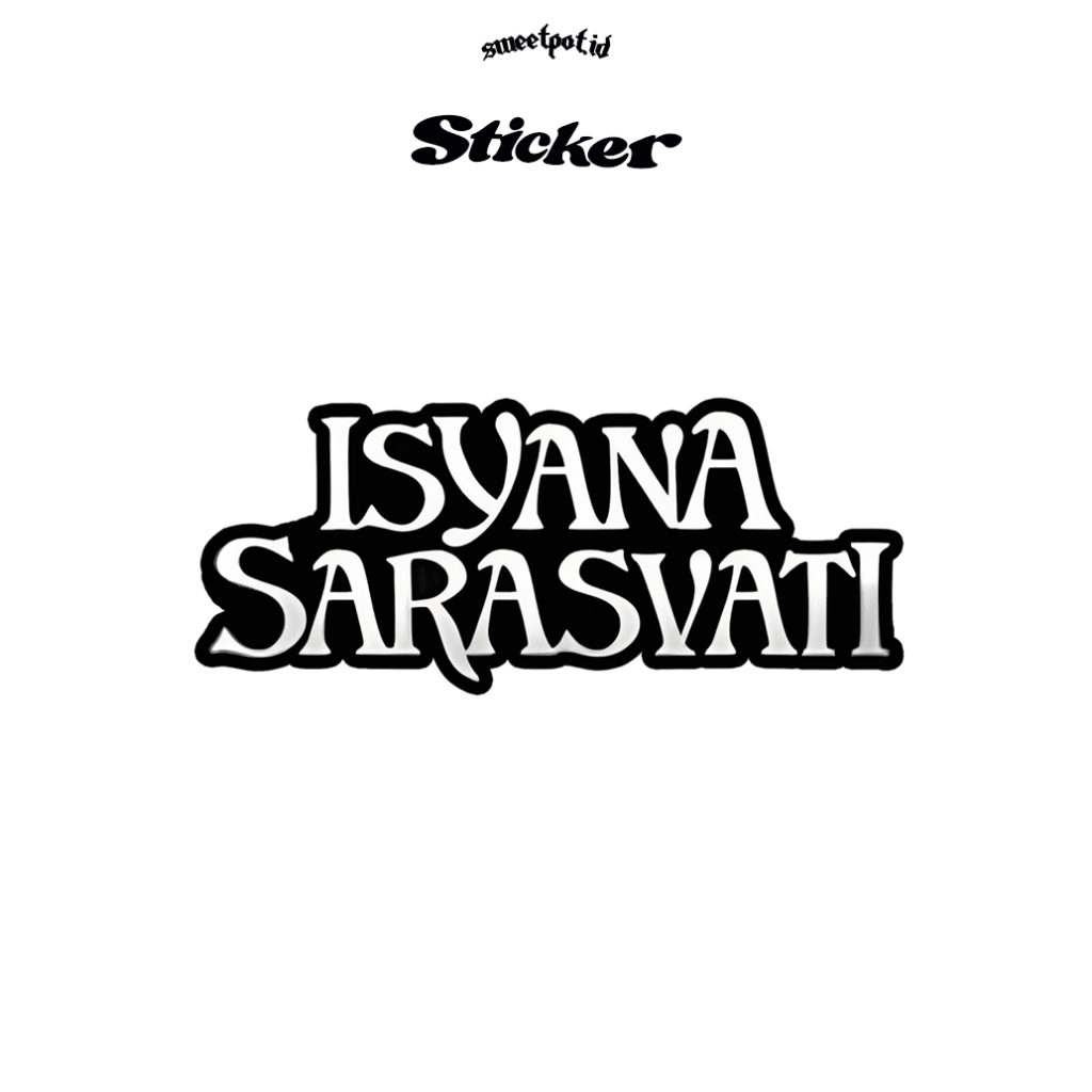 Jual (BISA COD) STICKER ISYANA SARASVATI / ISYANA X DEADSQUAD / PASUKAN ...