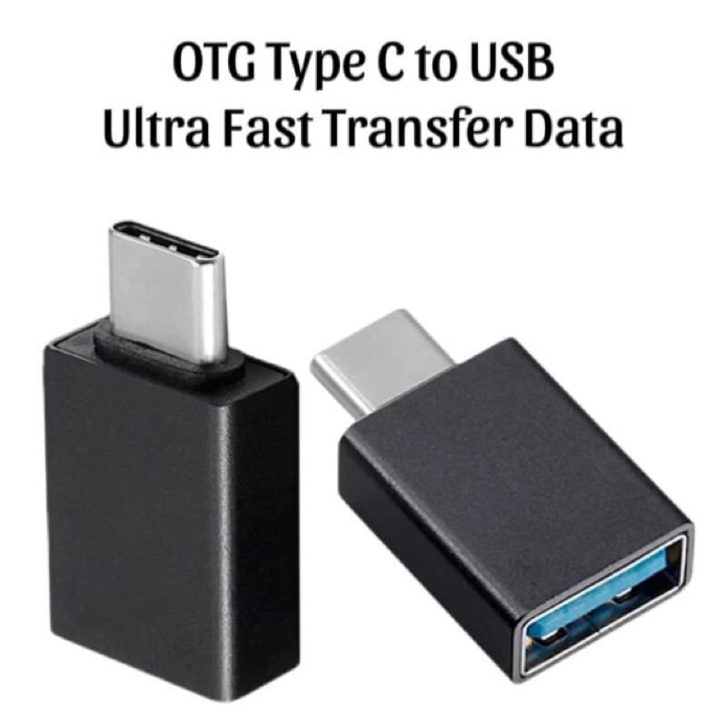 Jual Converter Tipe C / OTG Non Kabel USB Type C / Tipe-C Connector to Normal USB Port ...