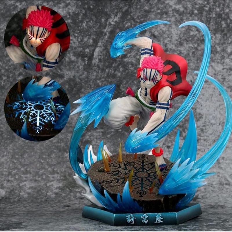 Jual Demon slayer Akaza statue figure kimetsu no yaiba Jiankee studio ...