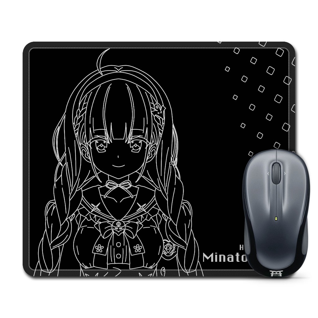 Jual Mouse pad gaming anime vtuber MINATO AQUA LINE Hololive 2nd ...