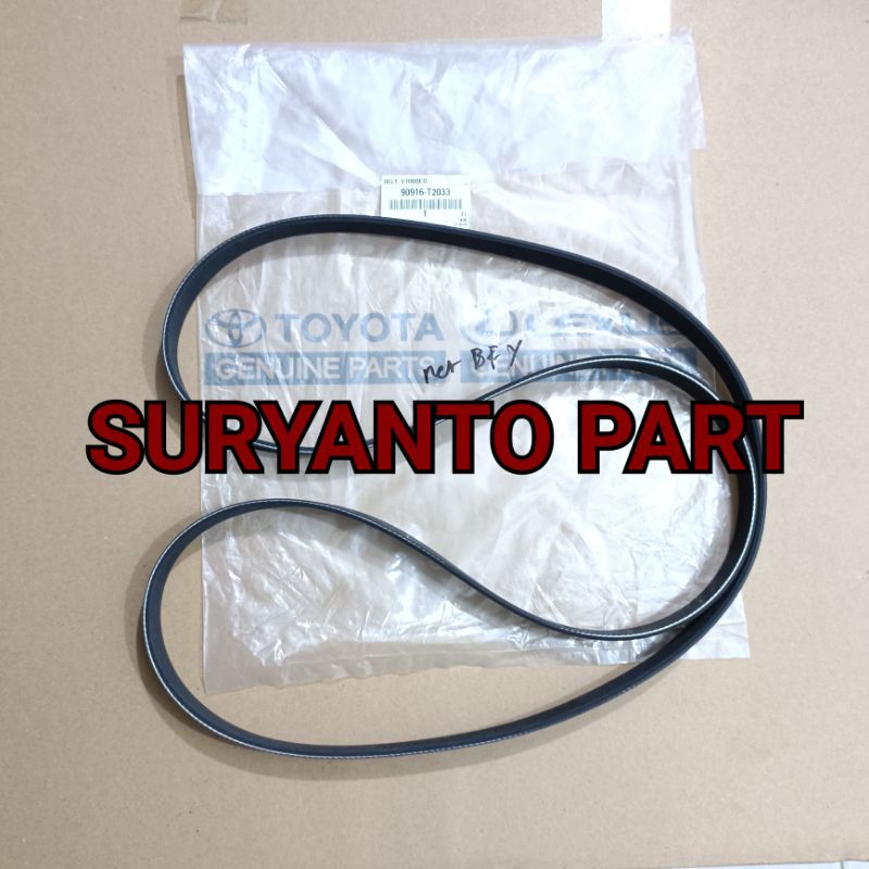 Jual Fan Belt Vbelt Tali Kipas Toyota Innova Reborn Fortuner VRZ Hilux ...
