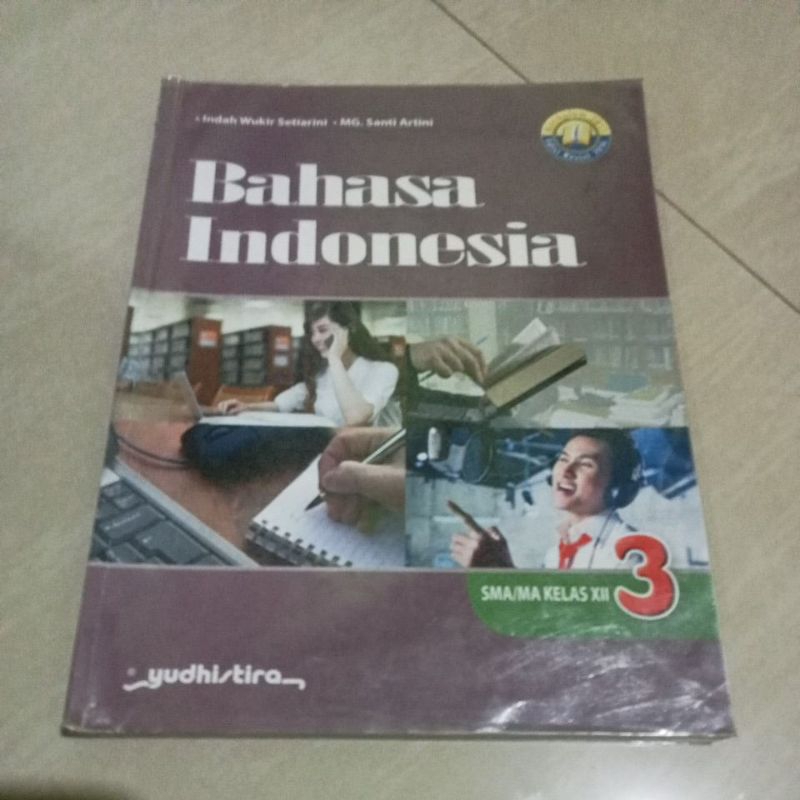 Jual BUKU ORI BAHASA INDONESIA KELAS 3 SMA PENERBIT YUDHISTIRA EDISI REVISI | Shopee Indonesia
