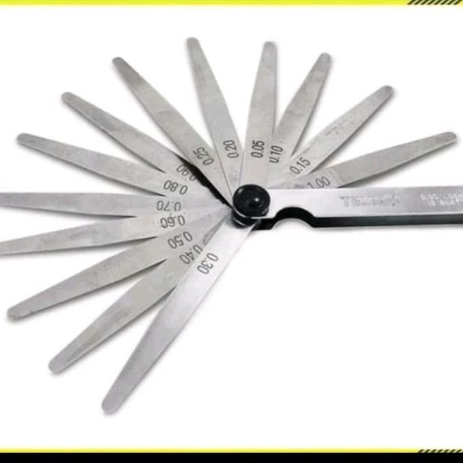 Jual FULLER TEKIRO FEELER GAUGE 13 PCS ALAT UKUR CELAH BLADE ORIGINAL ...