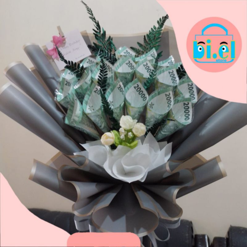 Jual Bucket Uang Elegan | KOSONGAN | BEBAS Request sesuai budget ...
