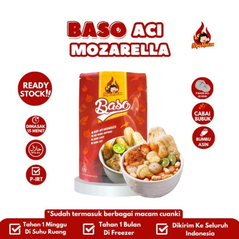 Jual [READY] NYAI MERCON ALL VARIAN PANGSIT TULANG RANGU, BASO ACI, CIMOL MOZARELLA | Shopee ...