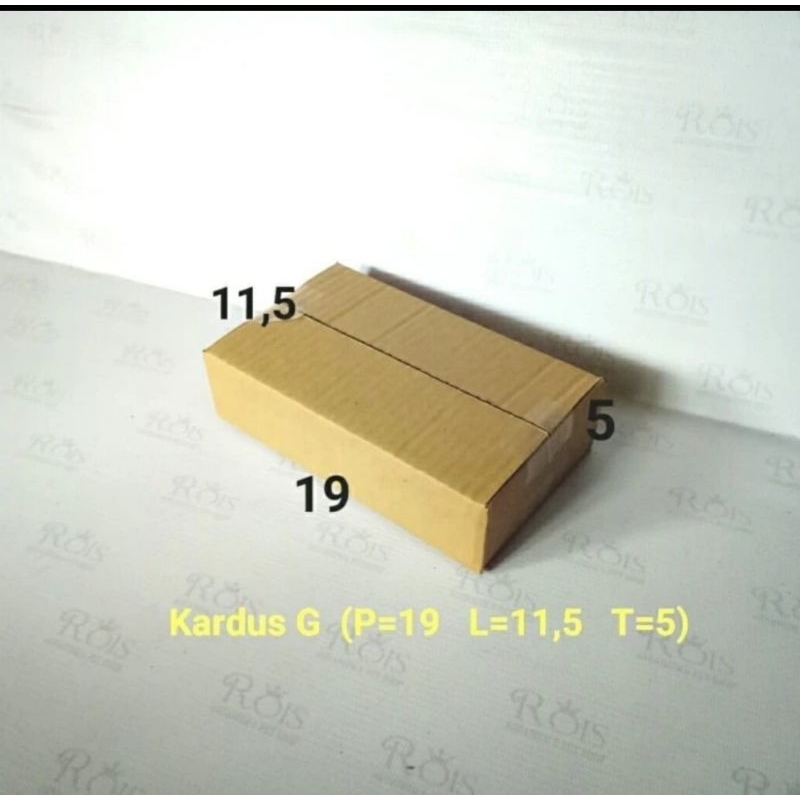 Jual Kardus kecil G kardus packing ukuran 19x11.5x5cm | Shopee Indonesia