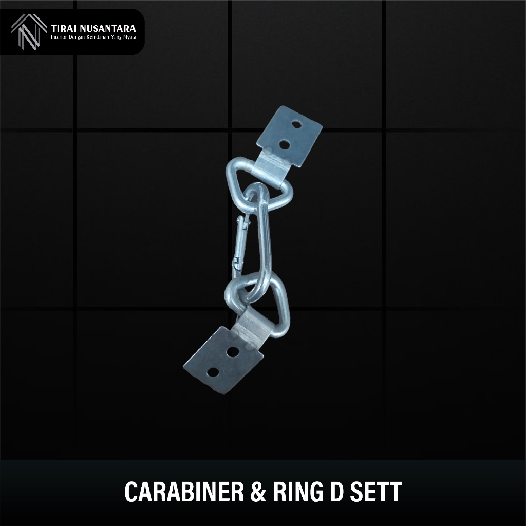 Jual TAMBAHAN PENGAIT (CARABINER & RING D) UNTUK ROLLER BLINDS ...