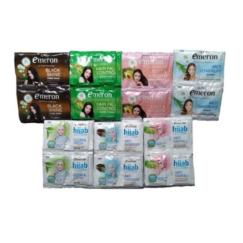 Jual emeron sampo renceng isi 12 pcs / sampo sachet / sampi renceng ...