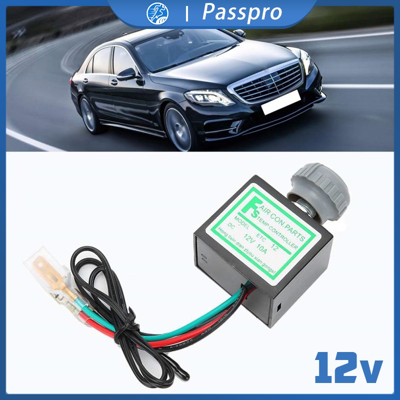 Jual Thermostat Elektrik Pengatur Suhu Ac Mobil Universal 12v 12 Volt | Shopee Indonesia