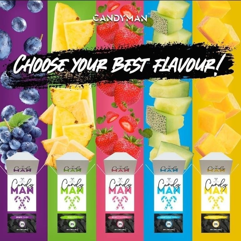 Jual CANDYMAN 60ML 3MG BY FVS X TNT BREW PREMIUM E-LIQUID VAPORIZER ...