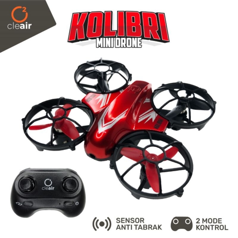 Jual Cleair O2 - Drone Mini Kolibri Dual Modes Racing Altitude Hold 3D ...