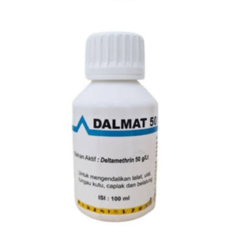 Jual DALMAT 50 EC, 100 ml, lalat, Ulat, Tungau, Kutu, Caplak dan ...