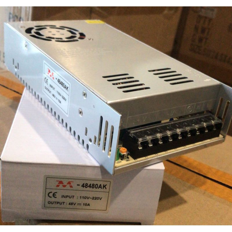 Jual switching power supply psu 48v 10A high quality 48 volt 10 ampere ...